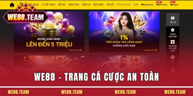 We88 - Trang Cá Cược We88 Casino Uy Tín Tại Việt Nam